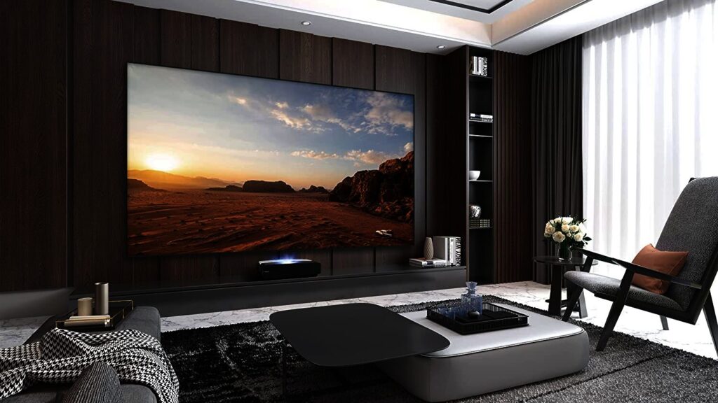 Hisense 100 Inch L5 Series Laser 4K HDR Smart TV – E10Device